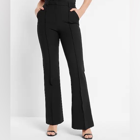 Express | Pants & Jumpsuits | Gently Loved Express High Rise Flare ...